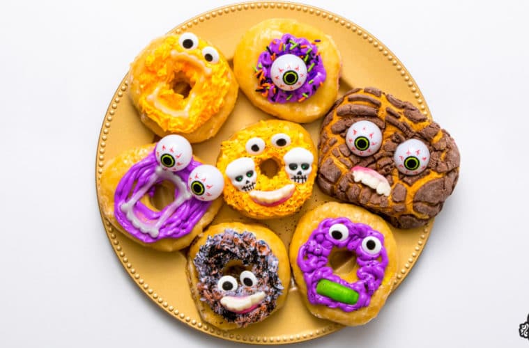 Halloween Monster Donuts - The Crafty Chica