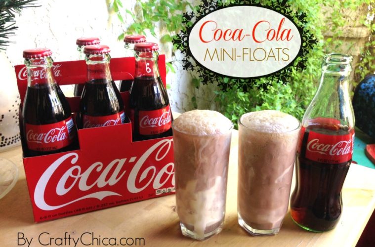 Coca-Cola Mini-Floats - The Crafty Chica